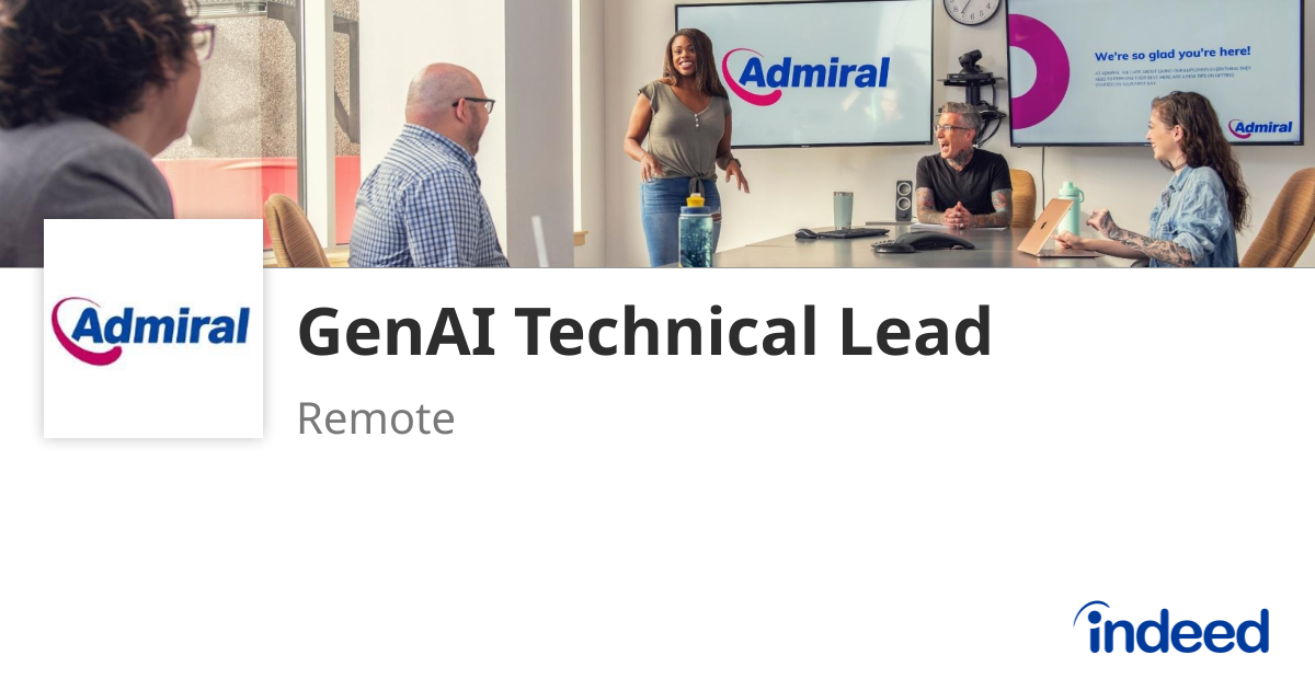 GenAI Technical Lead - Remote - Indeed.com
