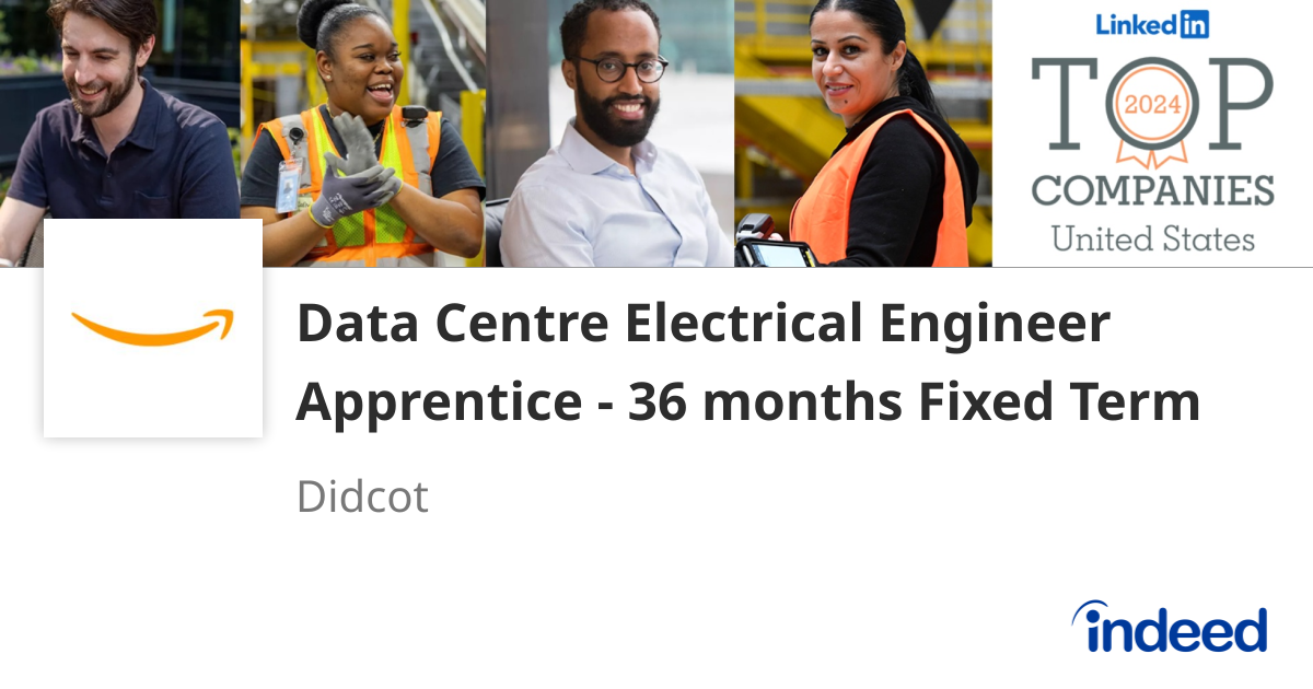Data Centre Electrical Engineer Apprentice - 36 months Fixed Term ...