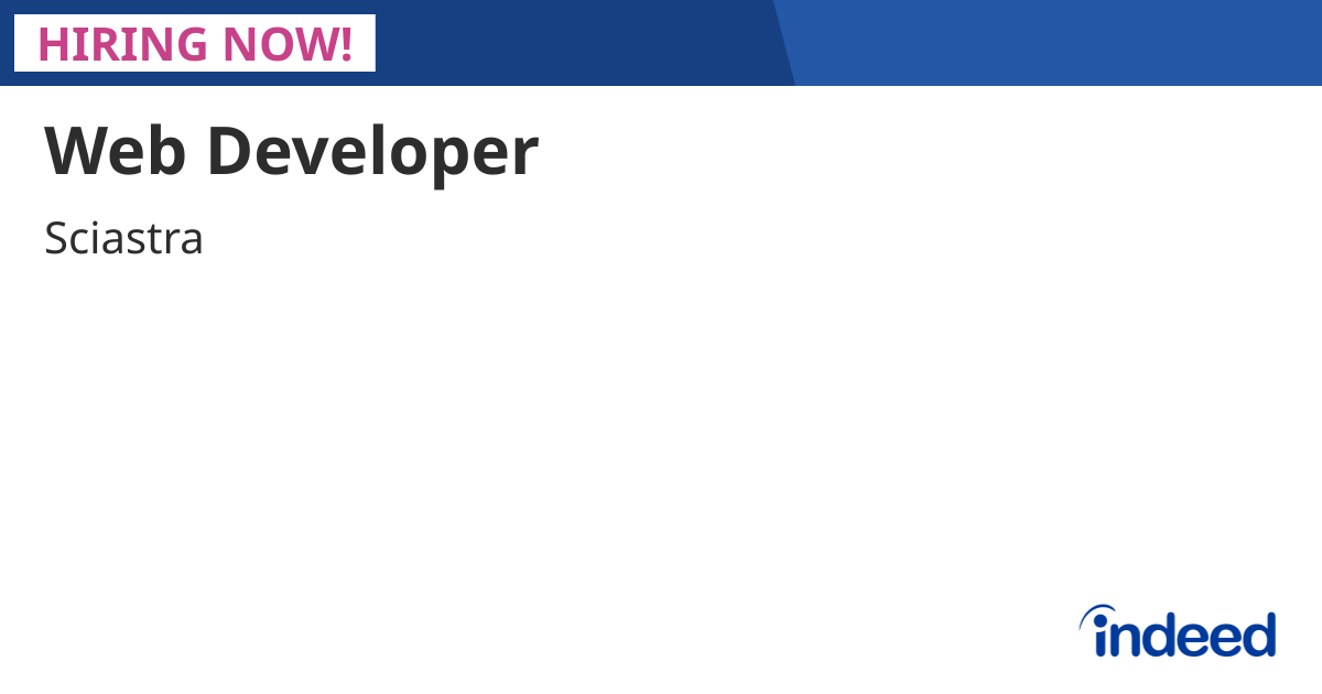 Web Developer - Noida, Uttar Pradesh - Indeed.com