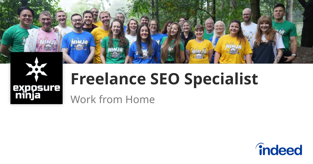 Freelance SEO Specialist - Work from Home - Indeed.com