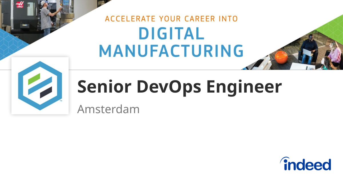 Senior DevOps Engineer - Amsterdam - Indeed.com