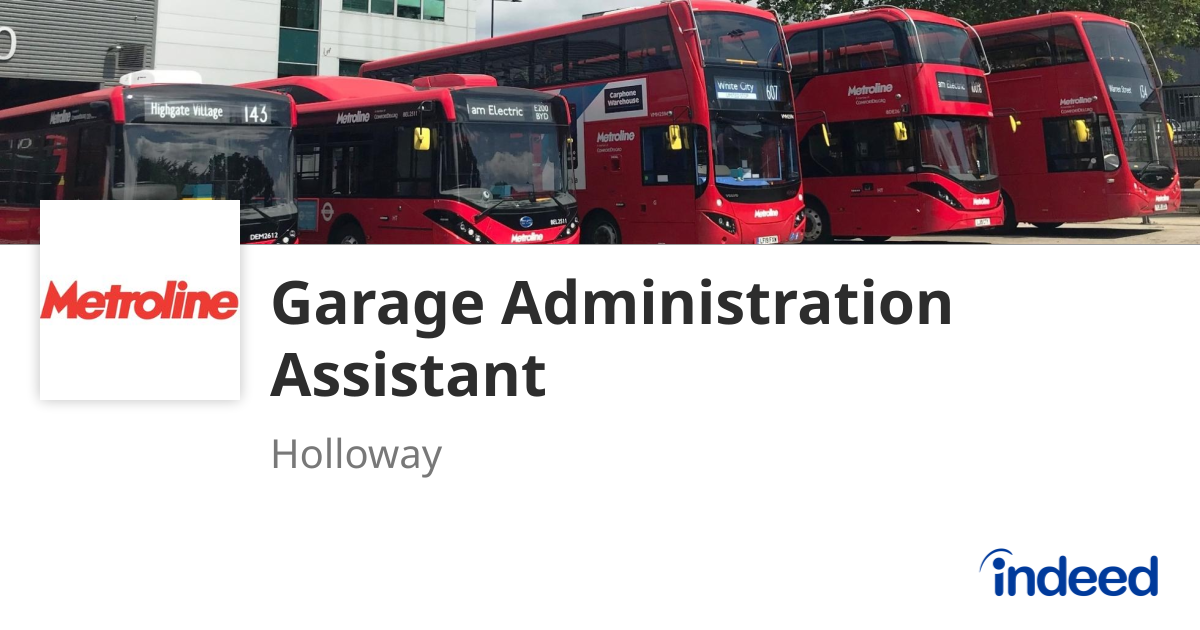 Garage Administration Assistant - Holloway - Indeed.com
