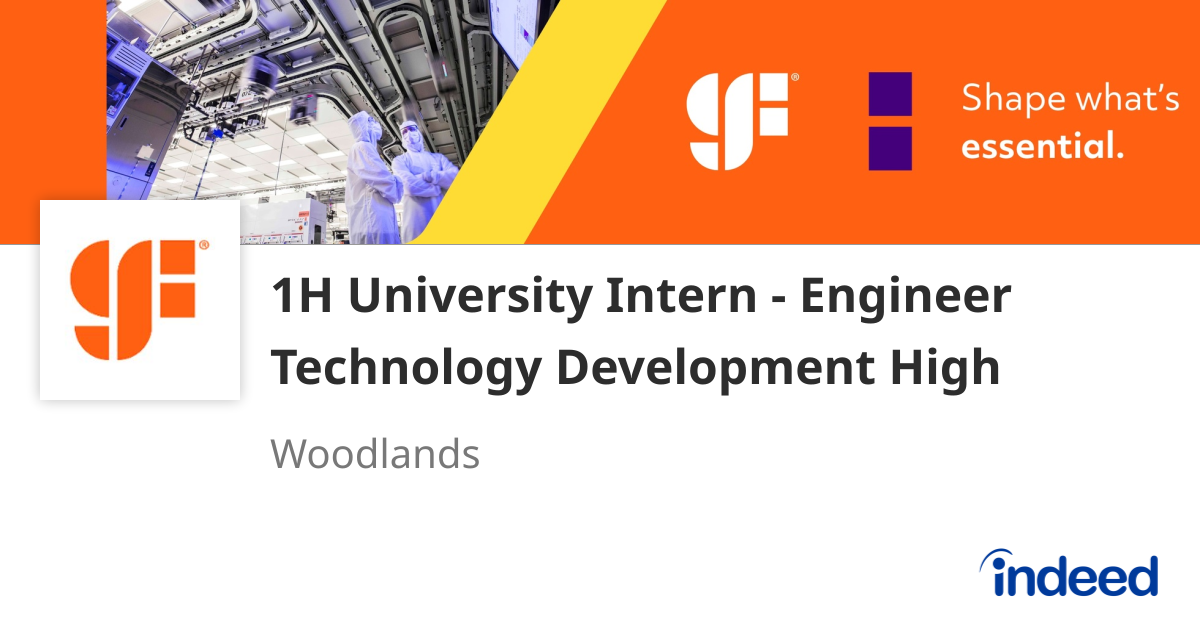 1H University Intern - Engineer Technology Development High Voltage ...