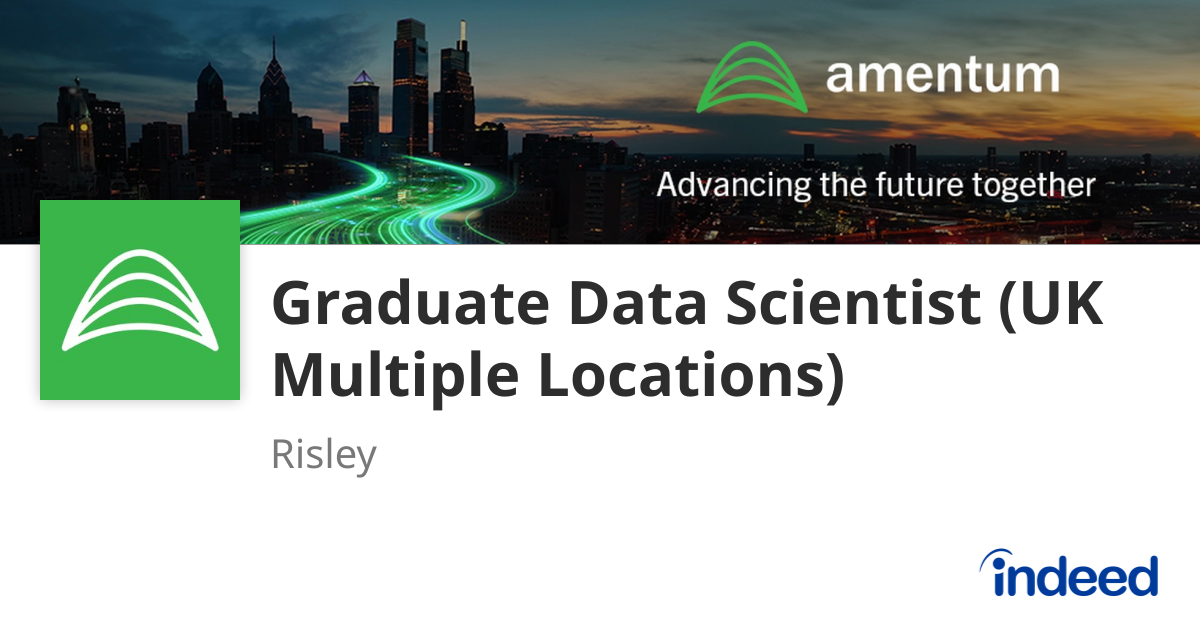Graduate Data Scientist (UK Multiple Locations) - Risley WA3 6XF ...