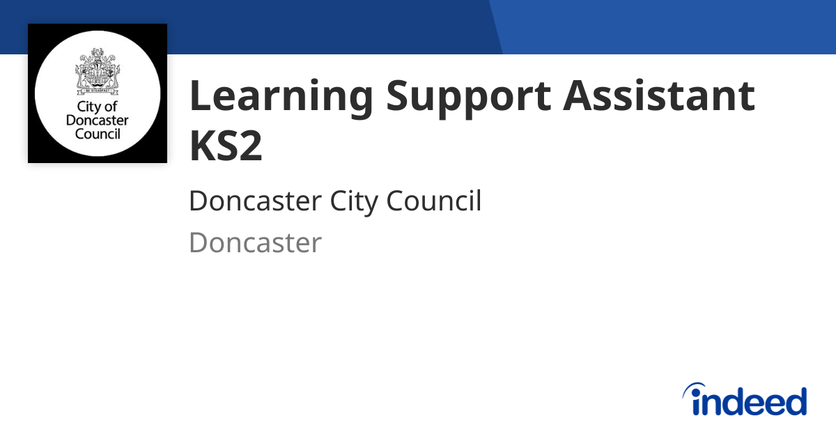 Learning Support Assistant KS2 - Doncaster - Indeed.com