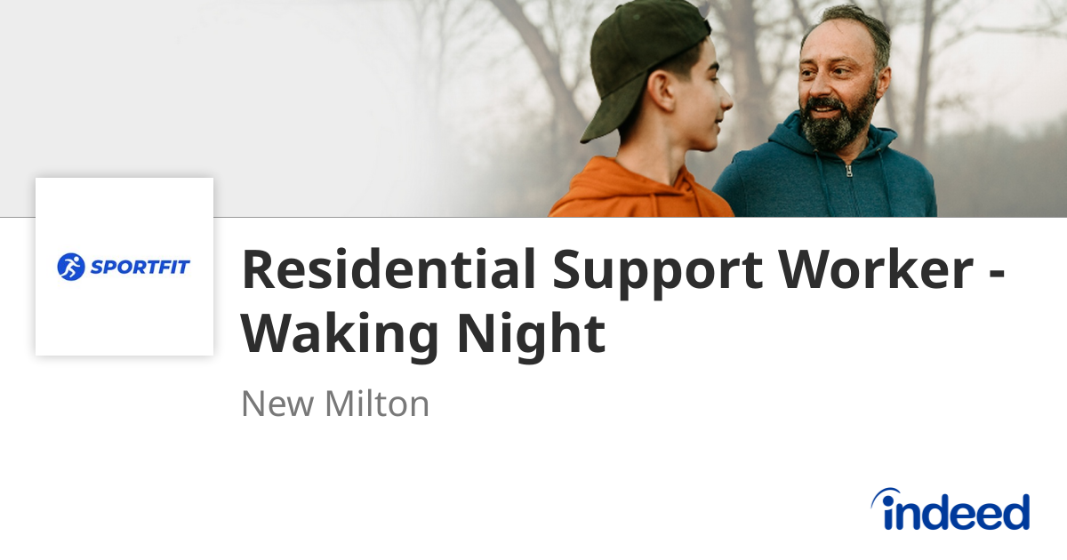 Residential Support Worker - Waking Night - New Milton - Indeed.com