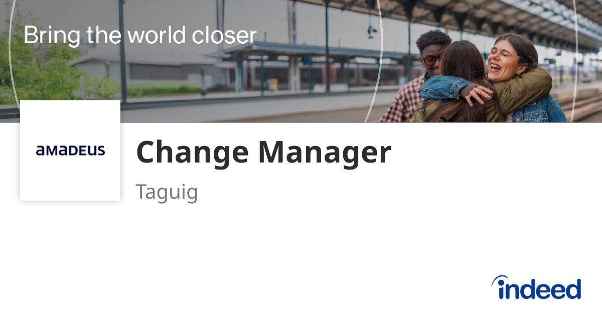 Change Manager - Taguig - Indeed.com