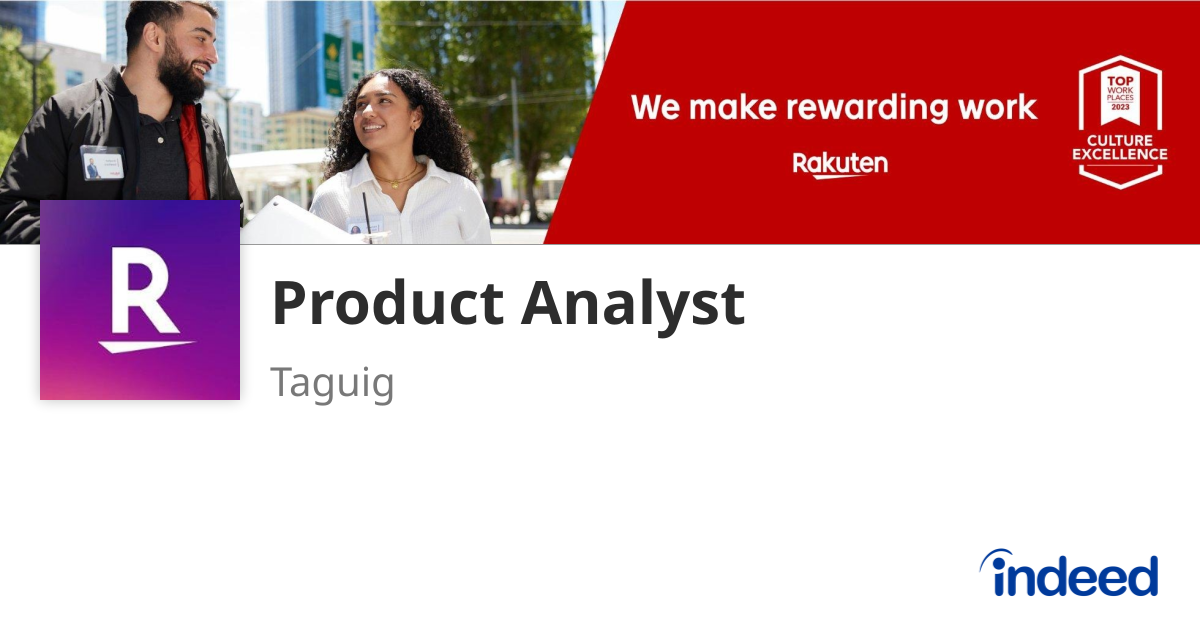 Product Operations Analyst - Taguig - Indeed.com