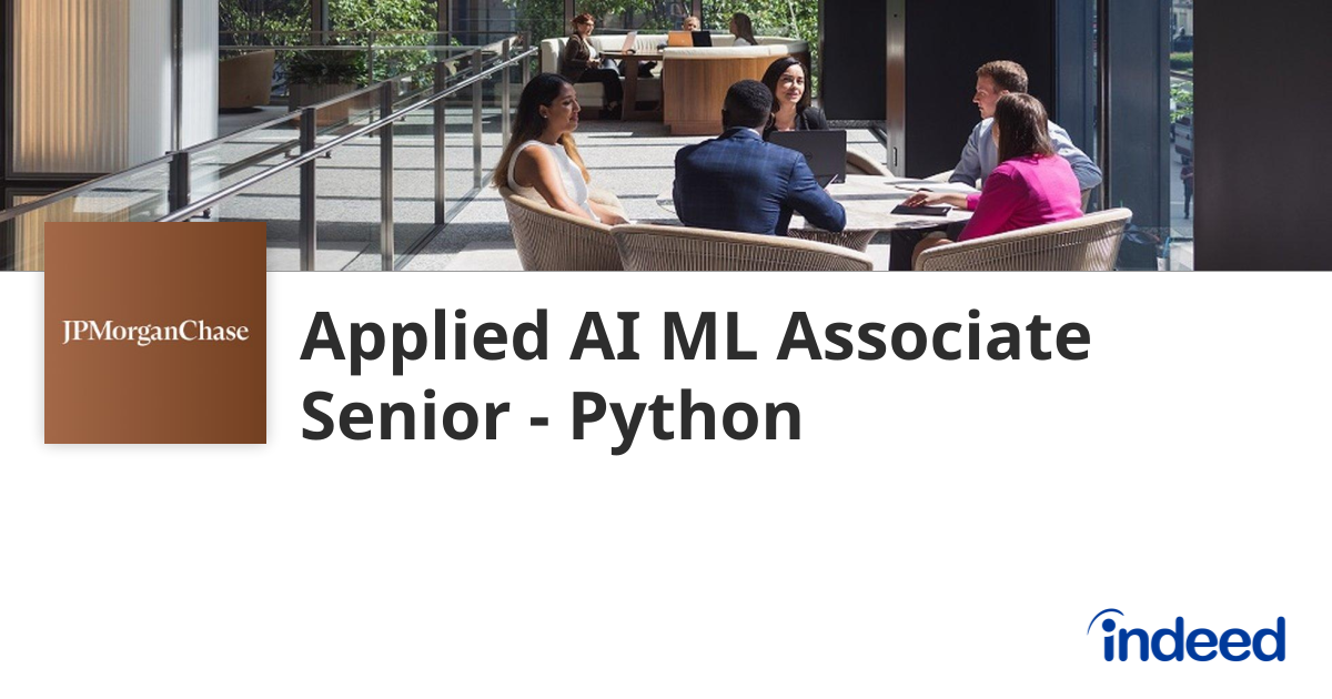 Applied AI ML Associate Senior - Python - Hyderabad, Telangana - Indeed.com