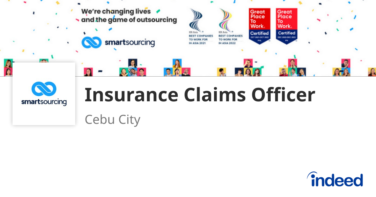 Insurance Claims Officer - Cebu City - Indeed.com