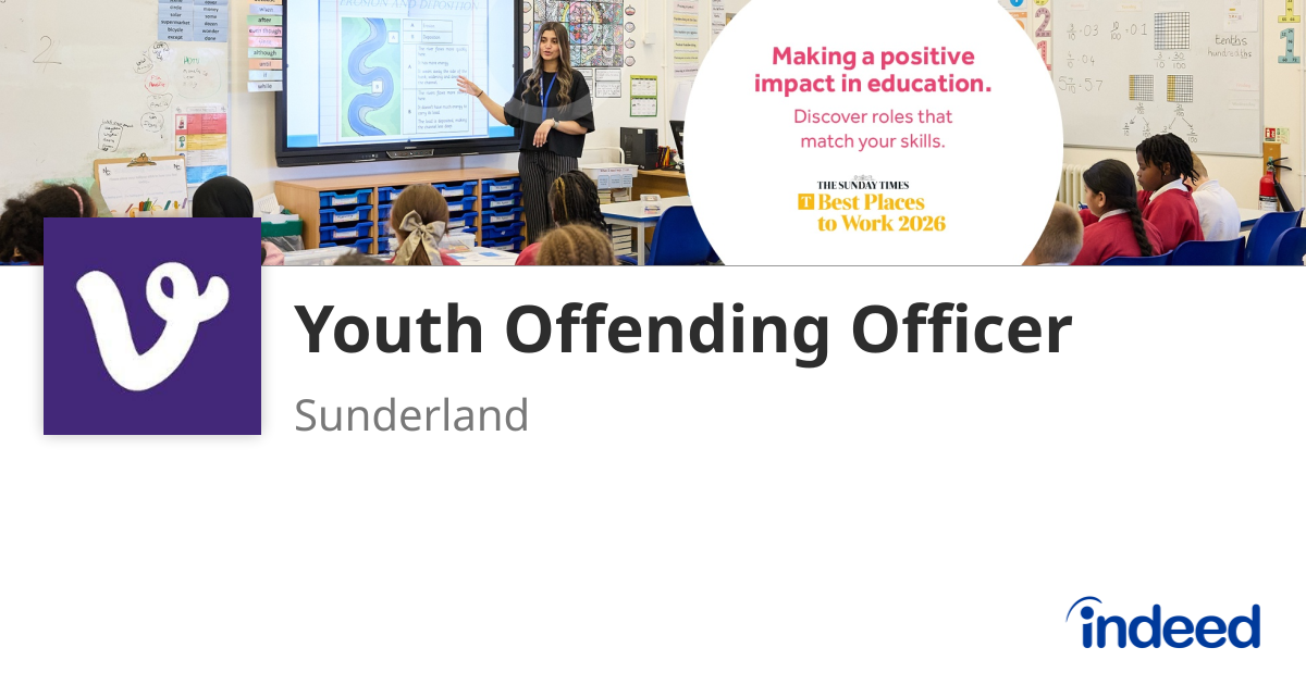 Youth Offending Officer - Sunderland SR2 - Indeed.com