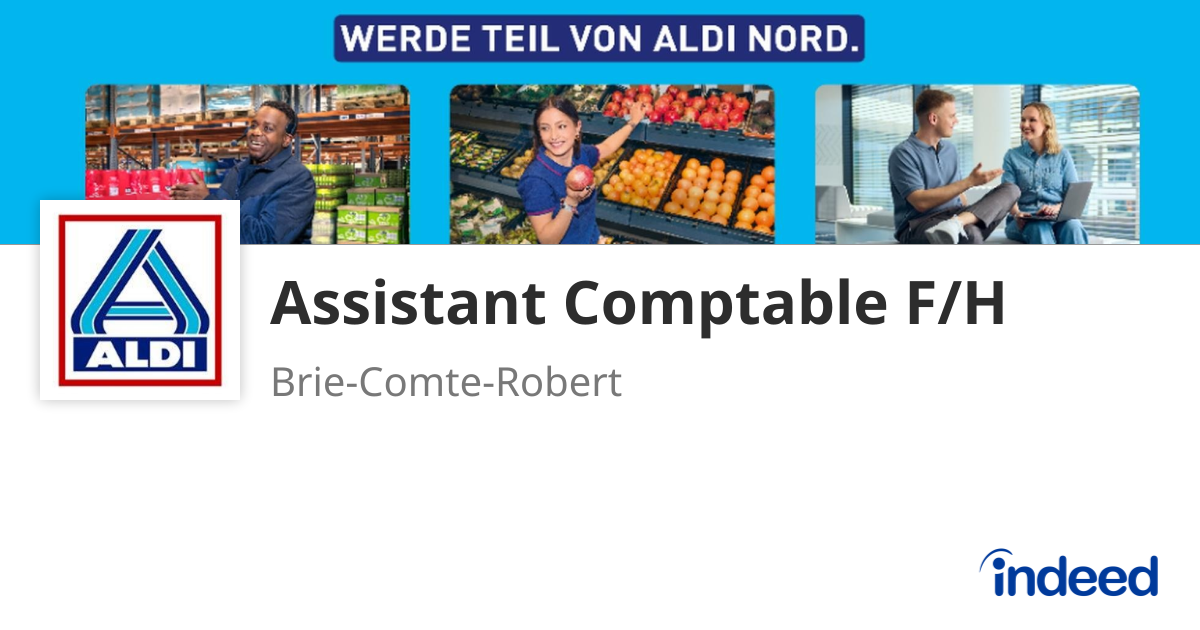 Assistant Comptable F/H - 77170 Brie-Comte-Robert - Indeed.com