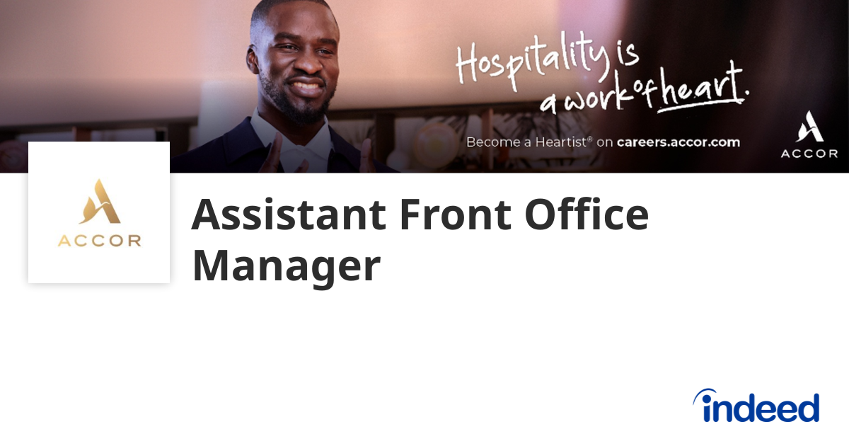 Assistant Front Office Manager - Hyderabad, Telangana - Indeed.com