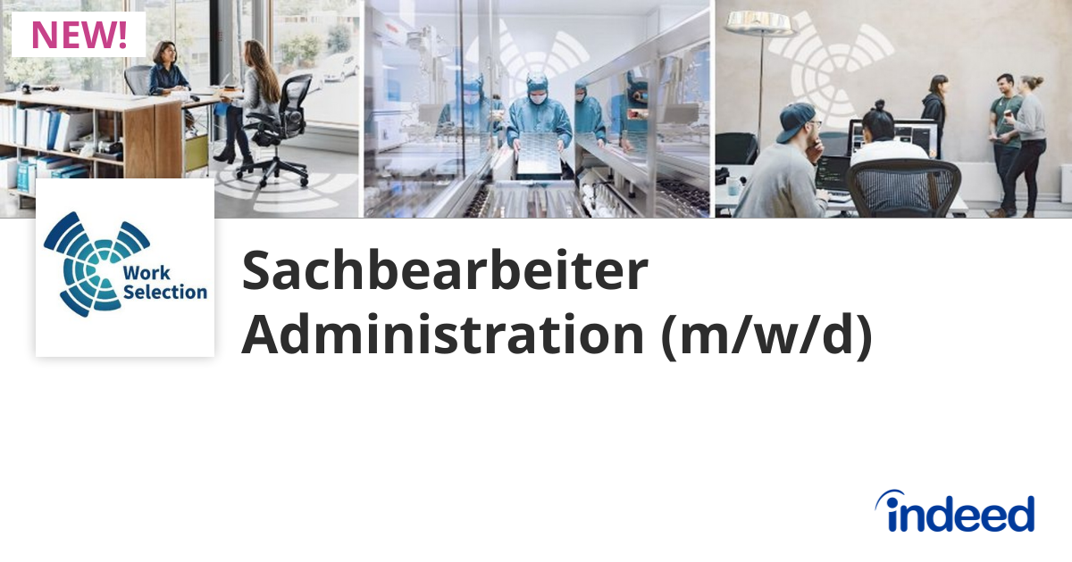Sachbearbeiter Administration (m/w/d) - Kanton Zürich - Indeed.com