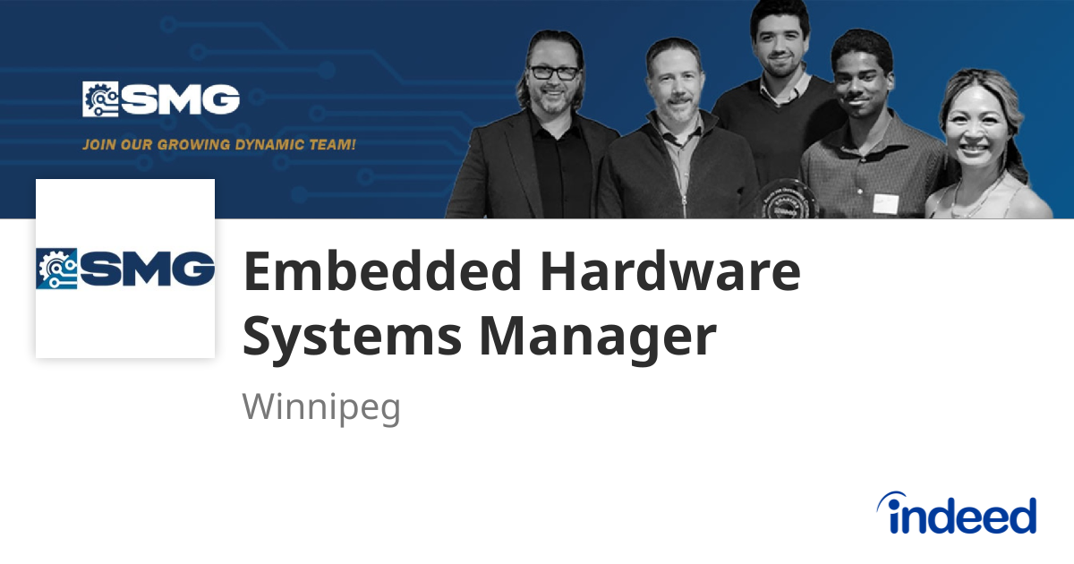 Embedded Systems Manager - Winnipeg, MB - Indeed.com