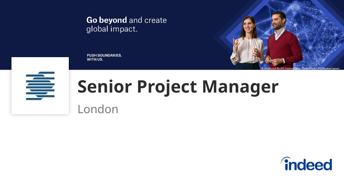 Senior Project Manager - London - Indeed.com