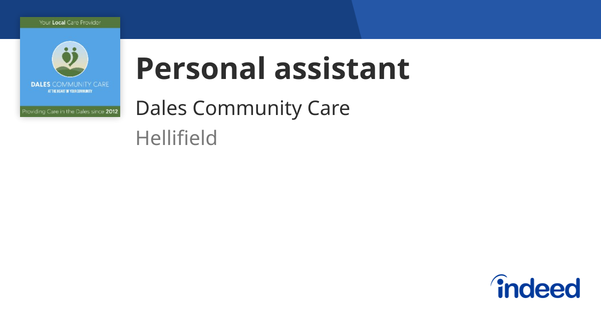 Personal assistant - Hellifield BD23 4JZ - Indeed.com