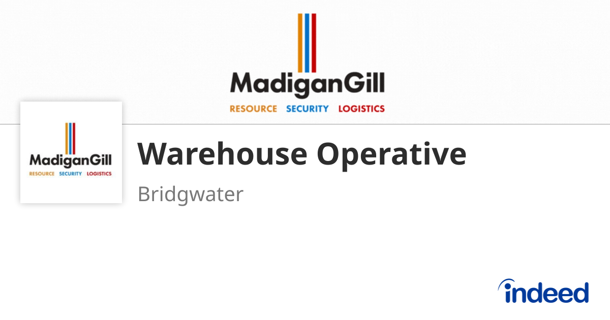 Warehouse Operative - Bridgwater - Indeed.com