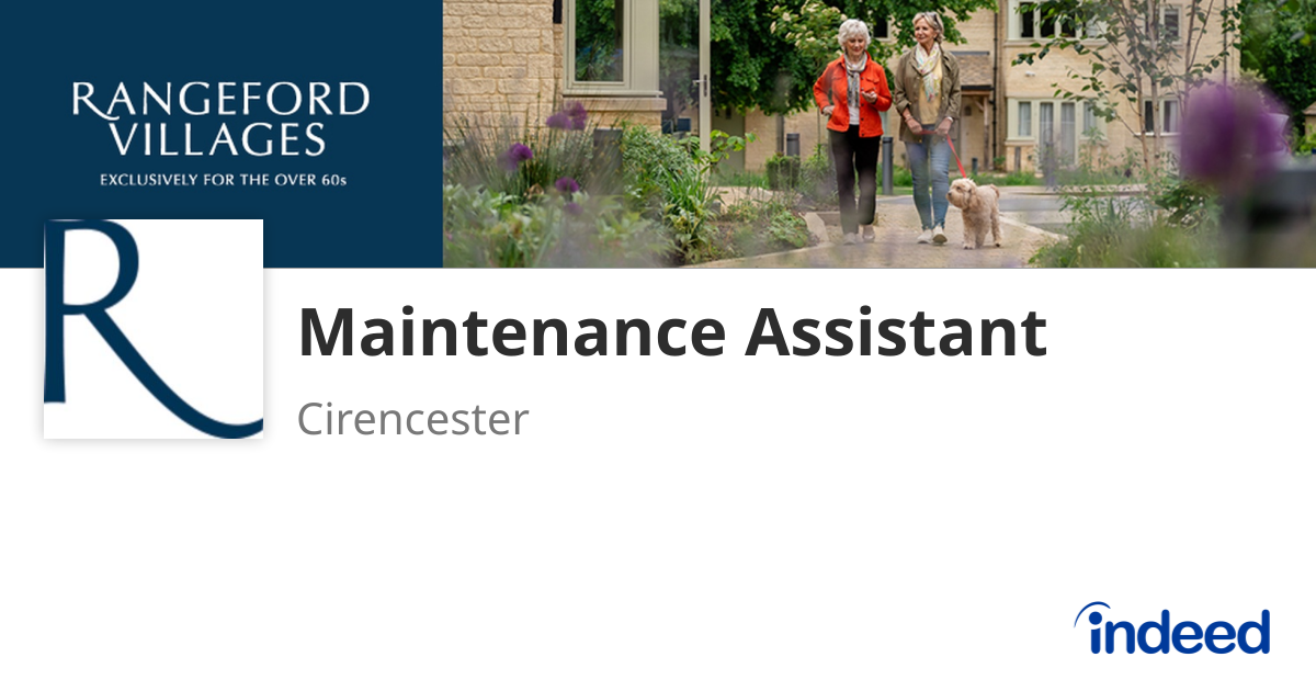 Maintenance Assistant - Cirencester - Indeed.com
