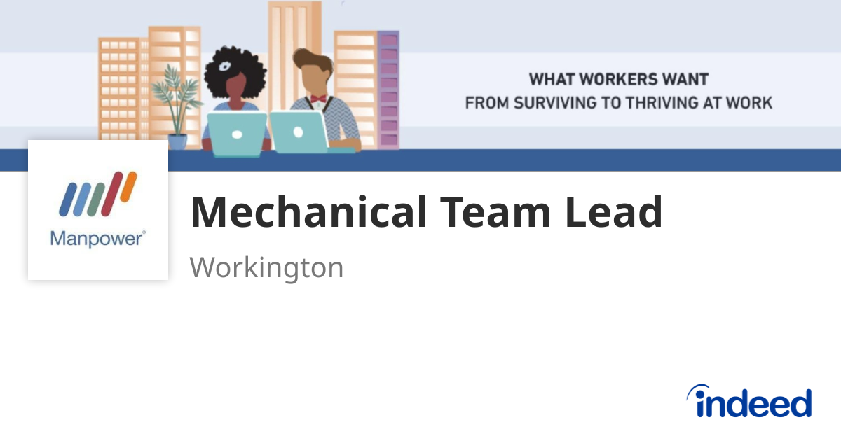 Mechanical Team Lead - Workington CA14 2LZ - Indeed.com