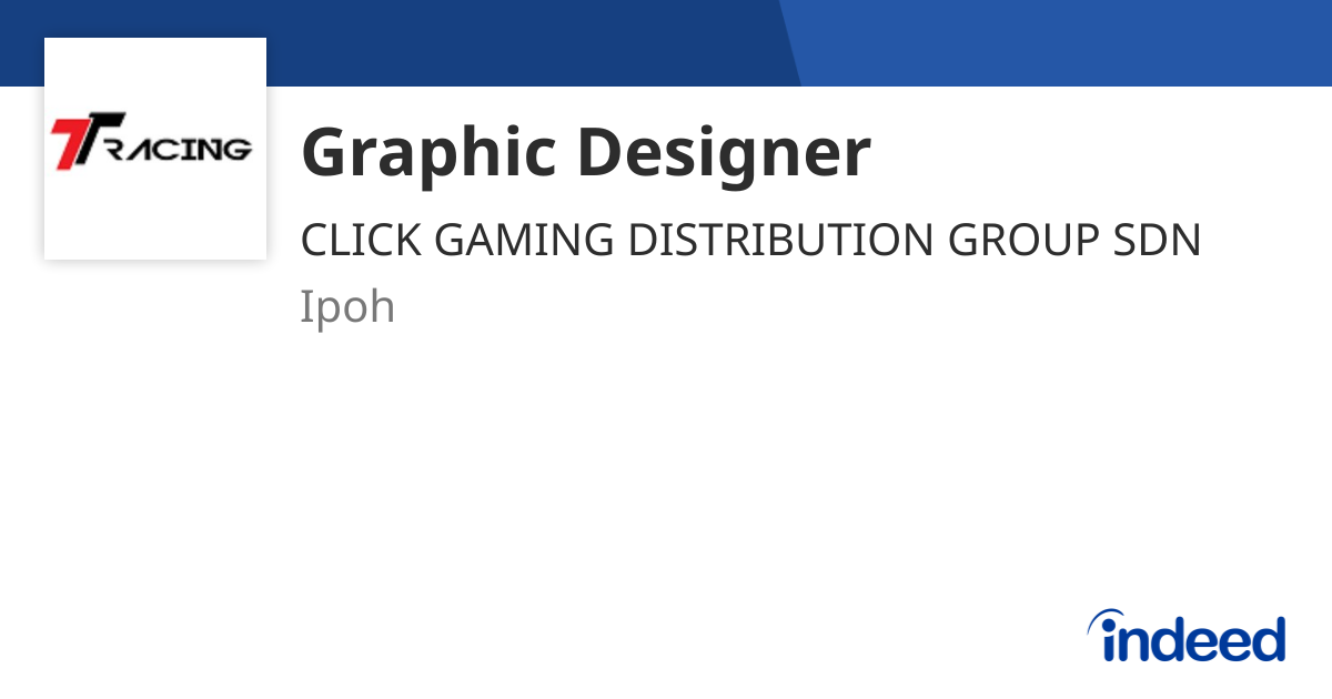 Graphic Designer - Ipoh - Indeed.com