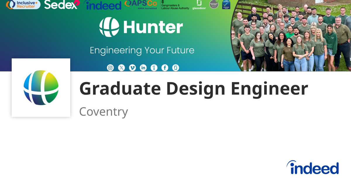 Graduate Design Engineer - Coventry CV4 - Indeed.com
