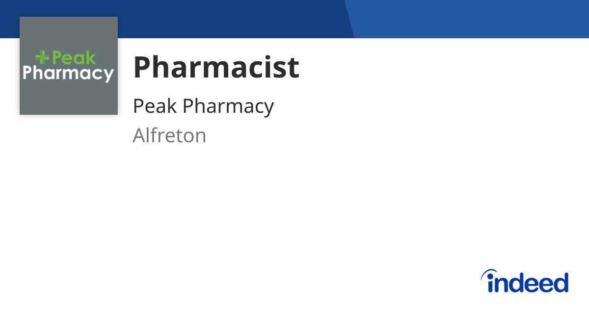 Pharmacist - Milton Keynes MK6 4JH - Indeed.com