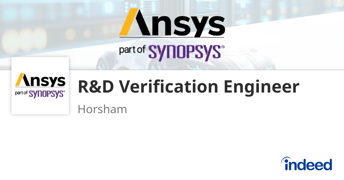 R&D Verification Engineer - Glasgow G2 - Indeed.com