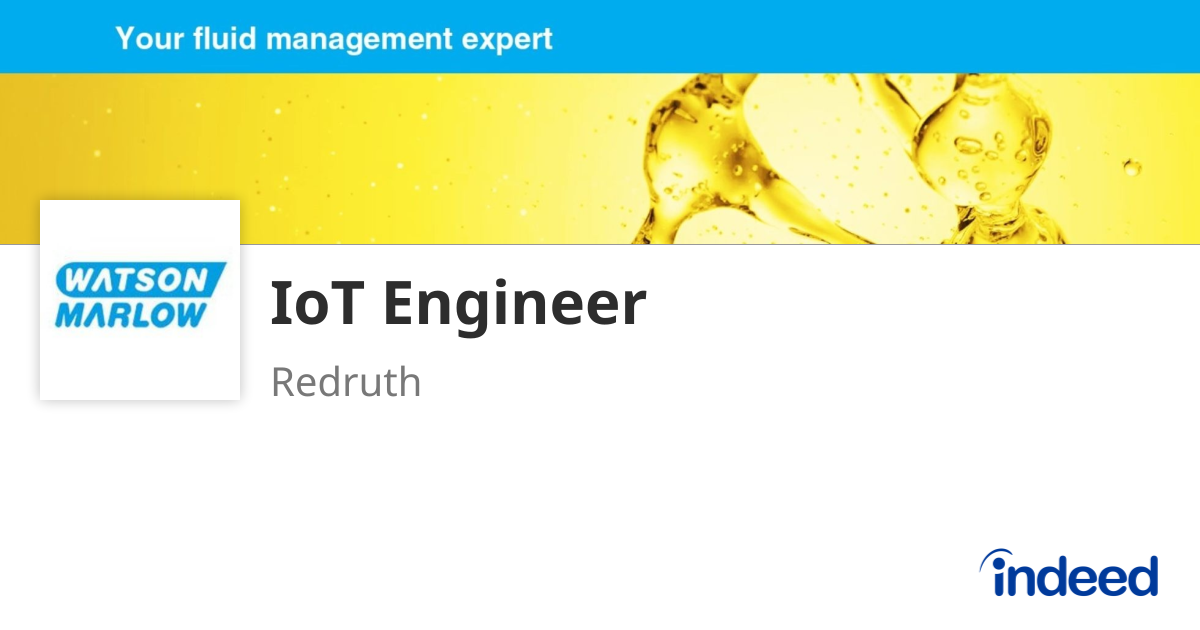 IoT Engineer - Redruth - Indeed.com