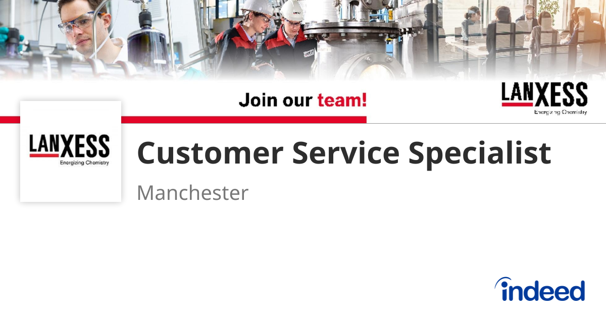 Customer Service Specialist - Manchester M17 1WT - Indeed.com