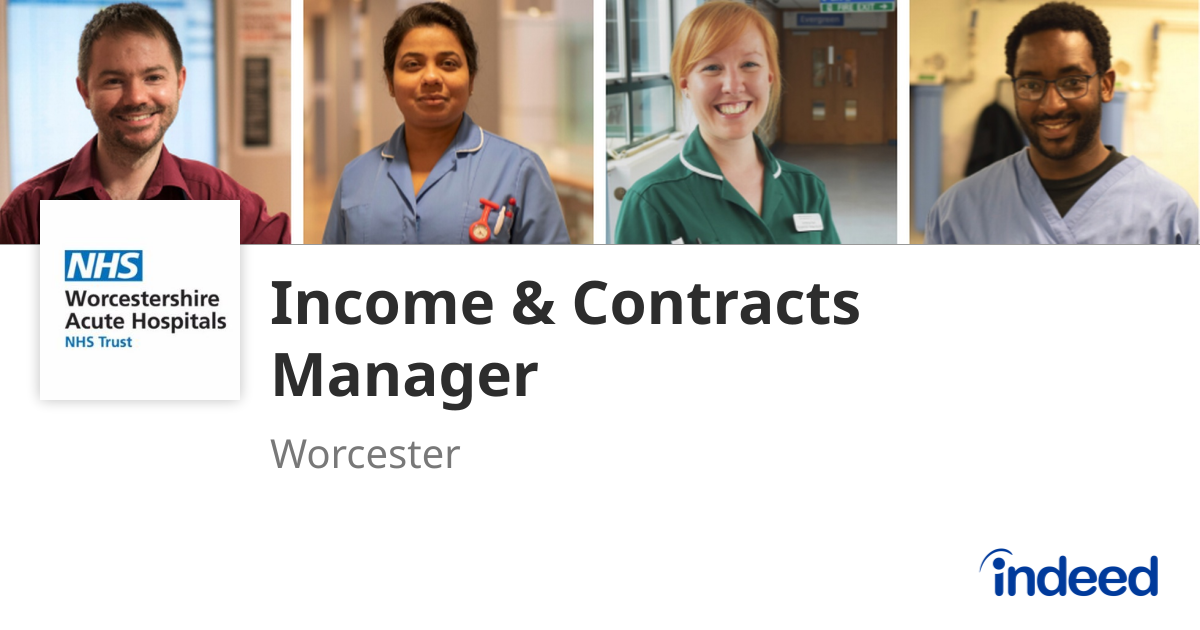 Income & Contracts Manager - Worcester WR5 1DD - Indeed.com