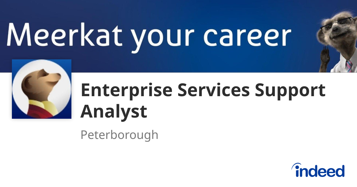 Enterprise Services Support Analyst - Peterborough - Indeed.com