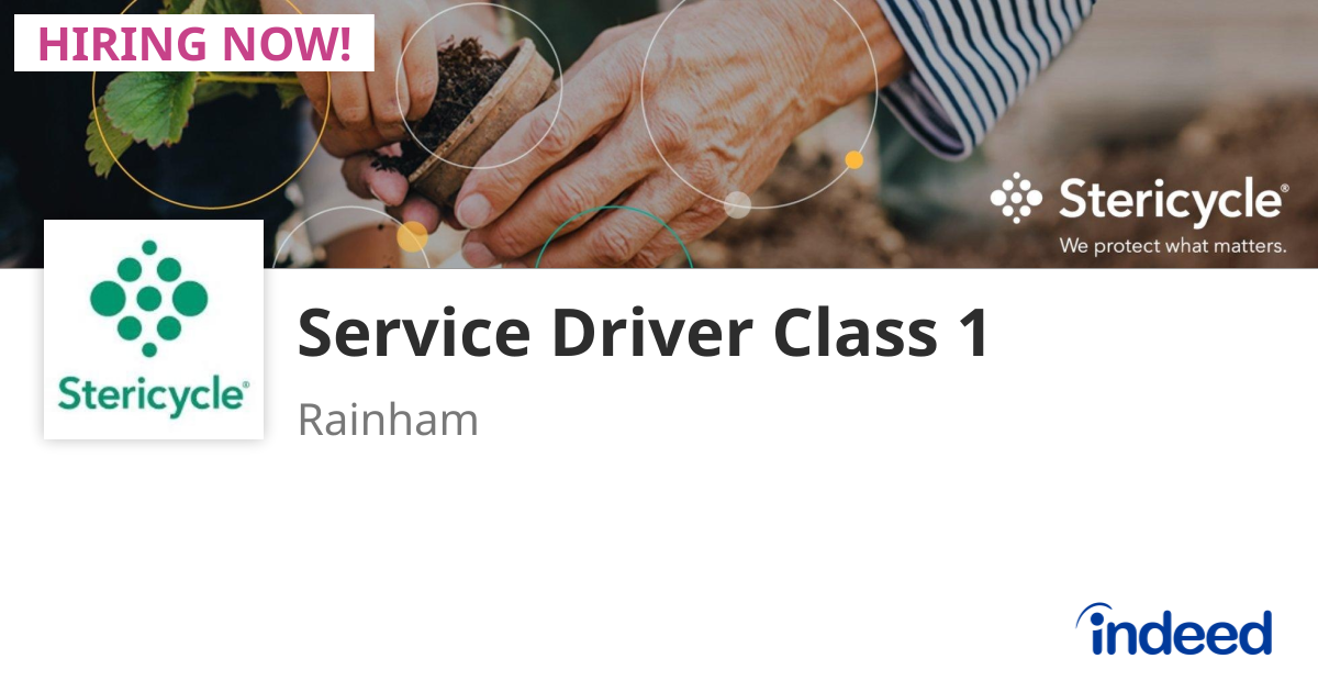 Service Driver Class 1 - Rainham RM13 8UH - Indeed.com