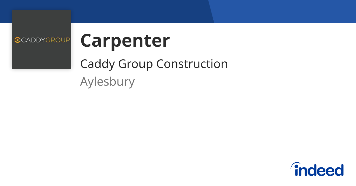 Carpenter - Aylesbury - Indeed.com