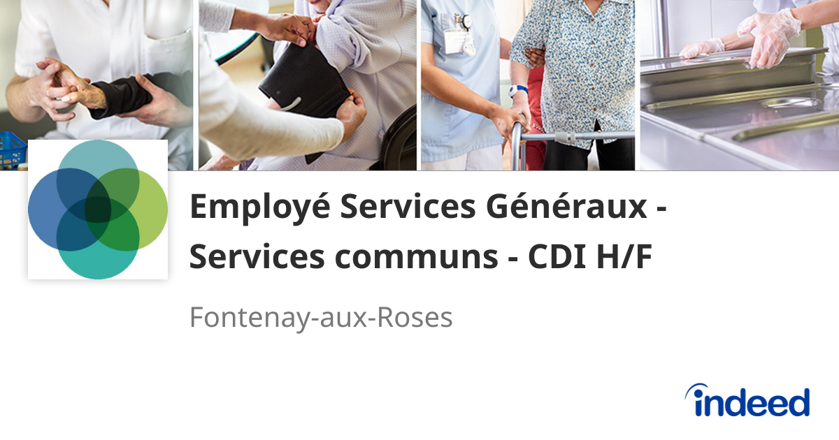 Employé Services Généraux - Services communs - CDI H/F - Fontenay-aux ...