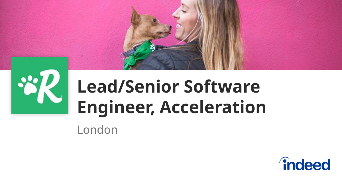 Lead/Senior Software Engineer, Acceleration - London - Indeed.com