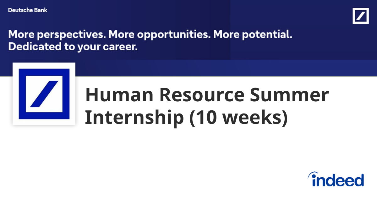 Human Resource Summer Internship (10 weeks) - Kowloon - Indeed.com