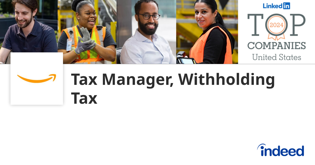 Tax Manager, Withholding Tax - Hyderabad, Telangana - Indeed.com