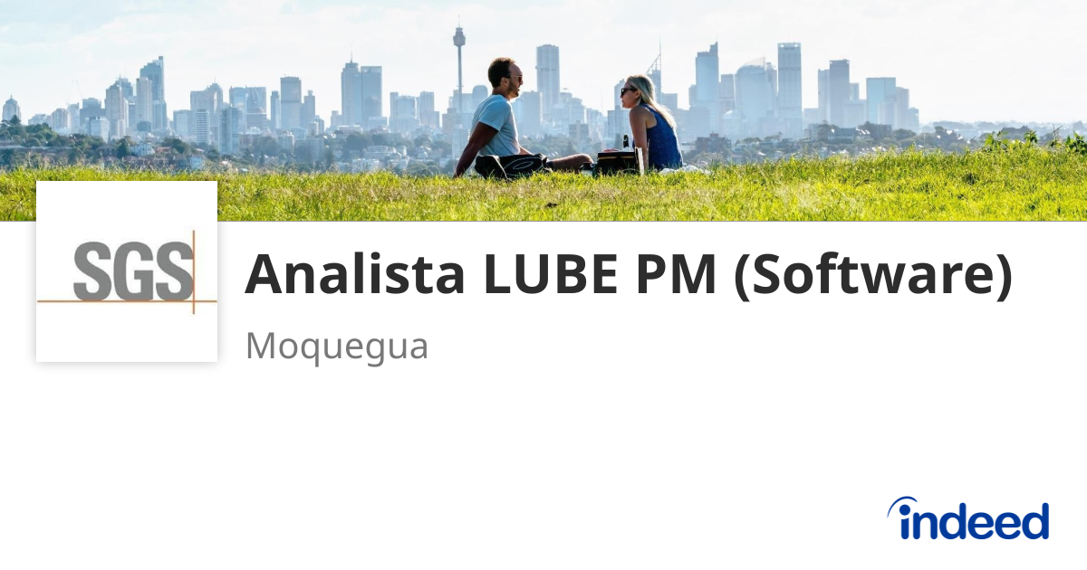 Analista LUBE PM (Software) - Moquegua 18001 - Indeed.com