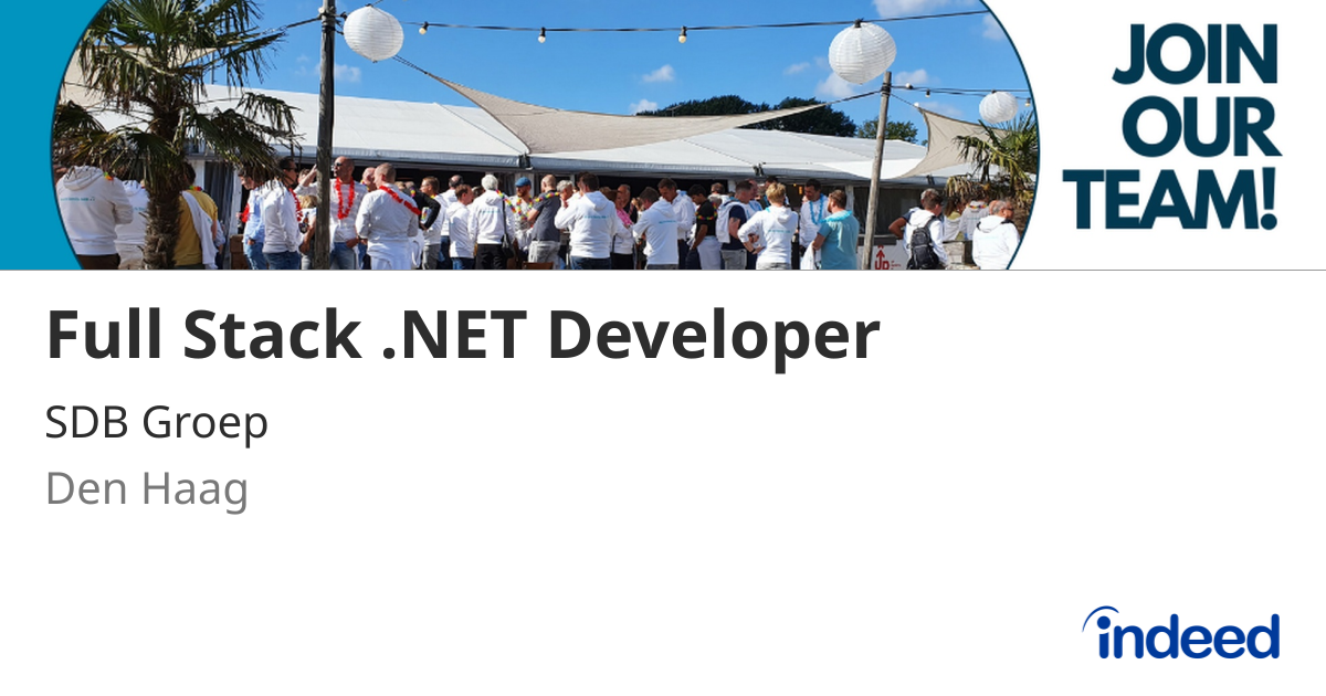Full Stack .NET Developer - 2516 Den Haag - Indeed.com