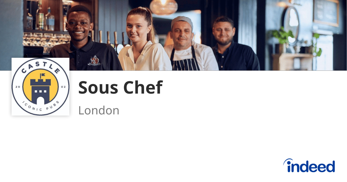 Sous Chef - London SE21 7BJ - Indeed.com