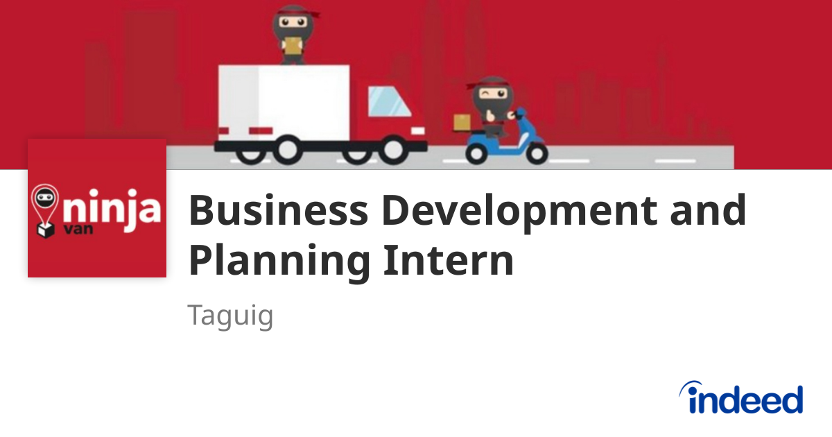 Business Development and Planning Intern - Taguig - Indeed.com