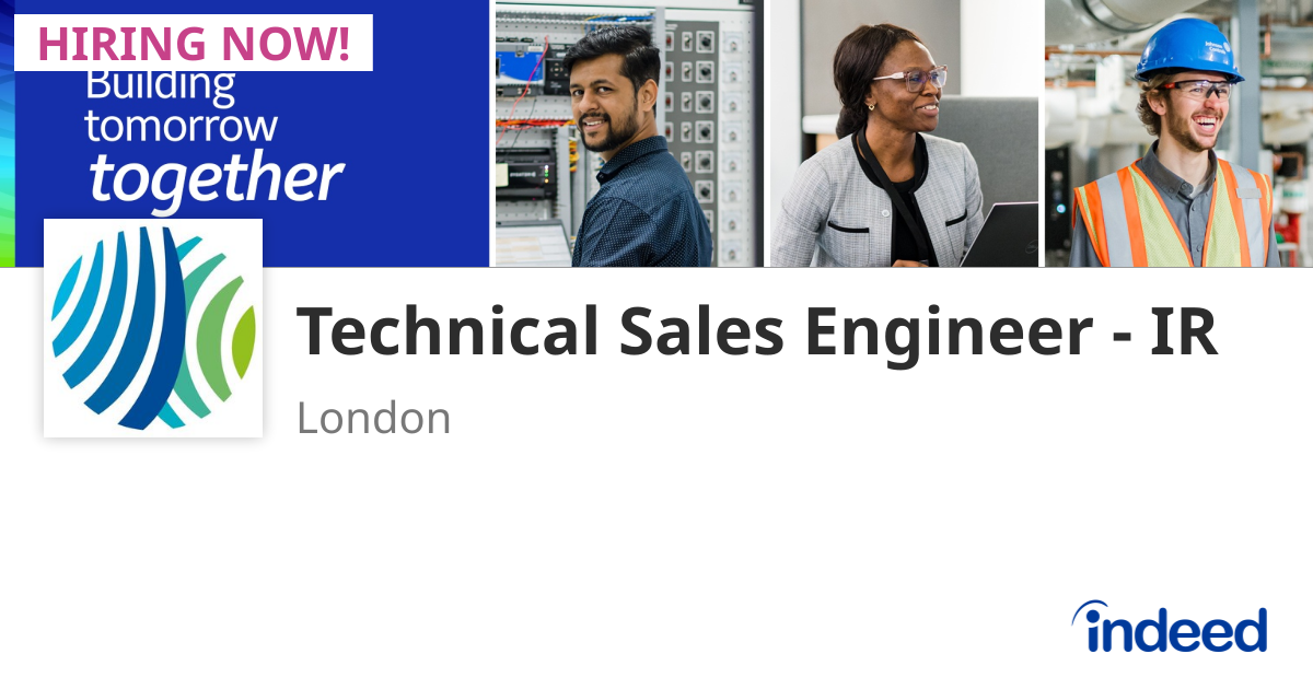 Technical Sales Engineer - IR - London - Indeed.com