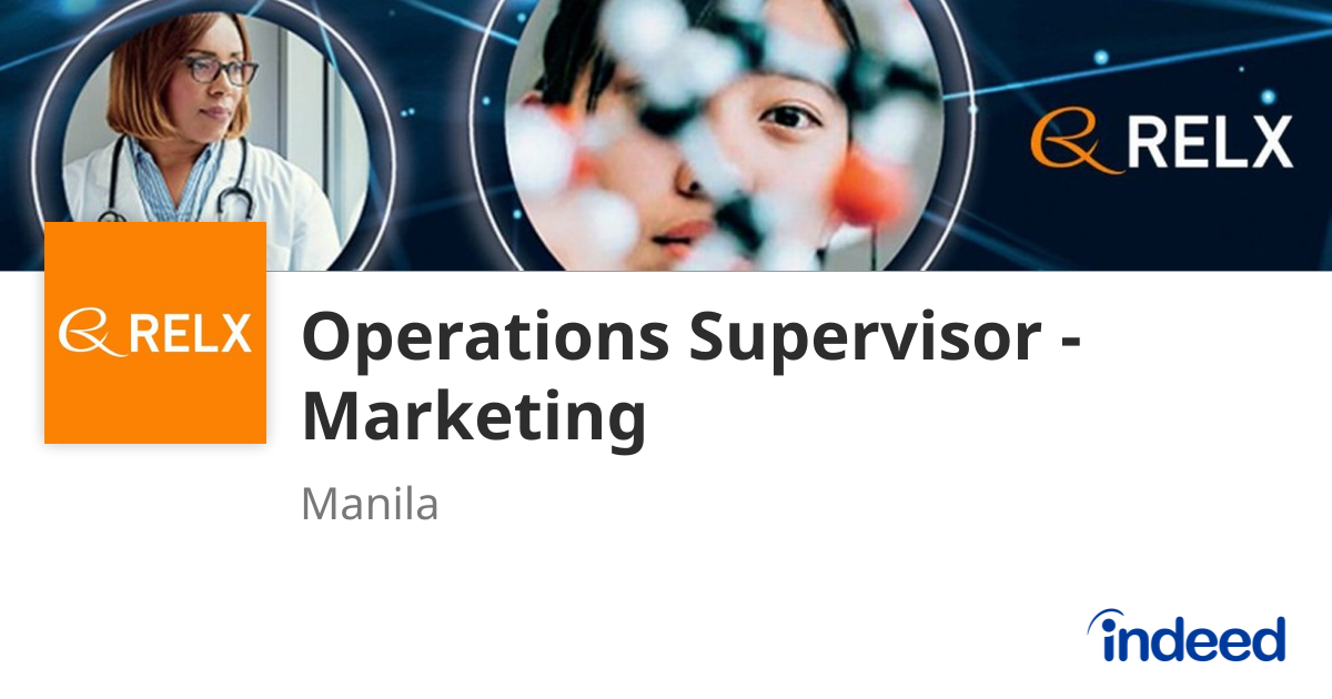Operations Supervisor - Marketing - Manila - Indeed.com
