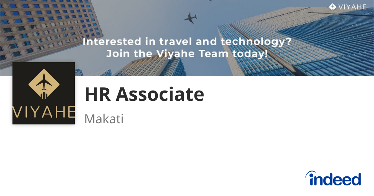 HR Associate - Makati - Indeed.com
