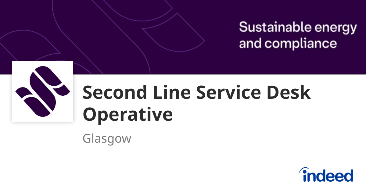 Second Line Service Desk Operative - Basildon SS13 1LN - Indeed.com