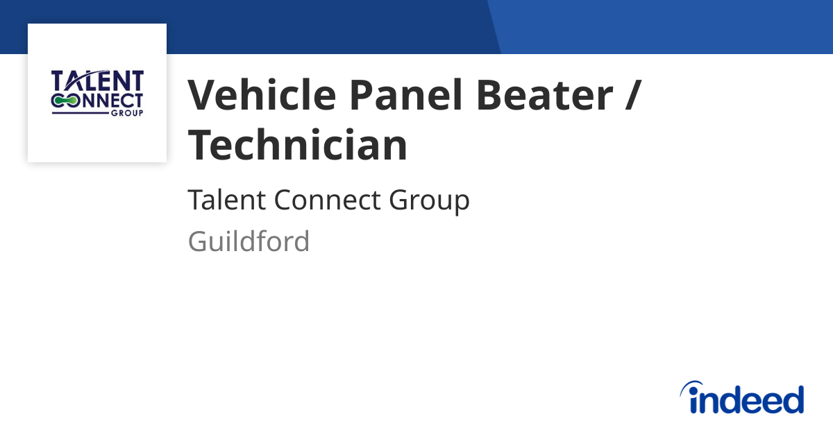 Vehicle Panel Beater / Technician - Guildford - Indeed.com