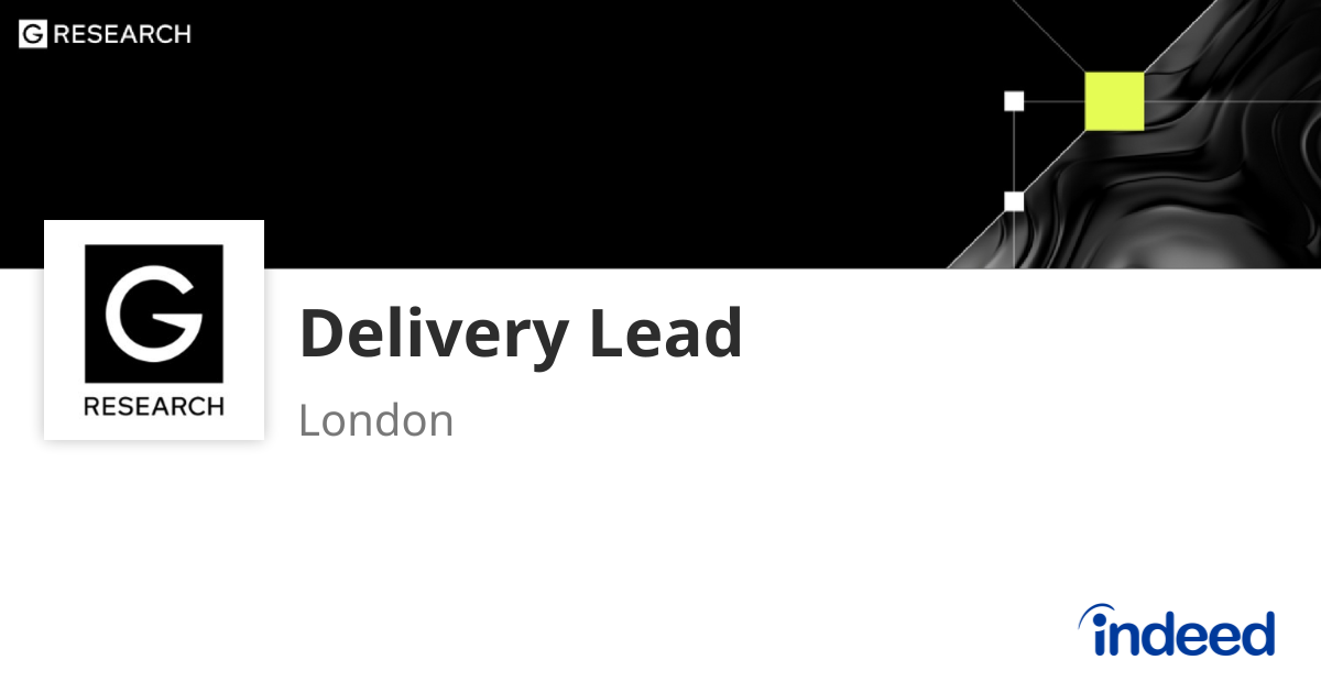 Delivery Lead - London - Indeed.com