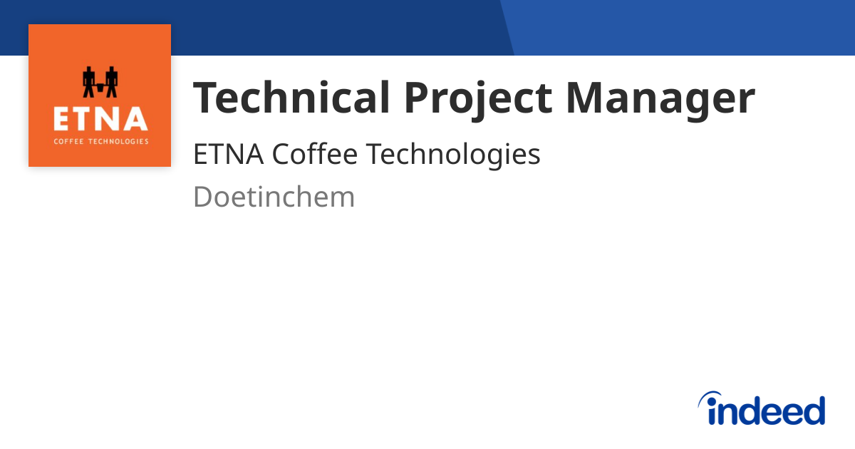 Technical Project Manager - 7007 Doetinchem - Indeed.com