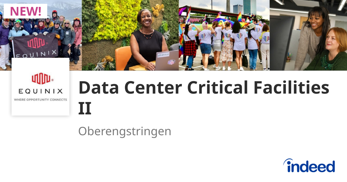 Data Center Critical Facilities II - Oberengstringen, ZH - Indeed.com